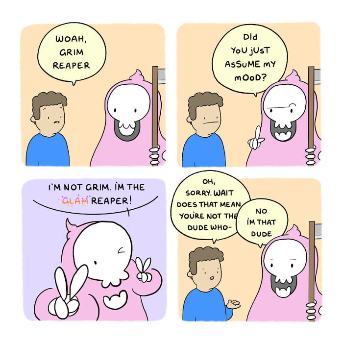 Glam Reaper - 9GAG