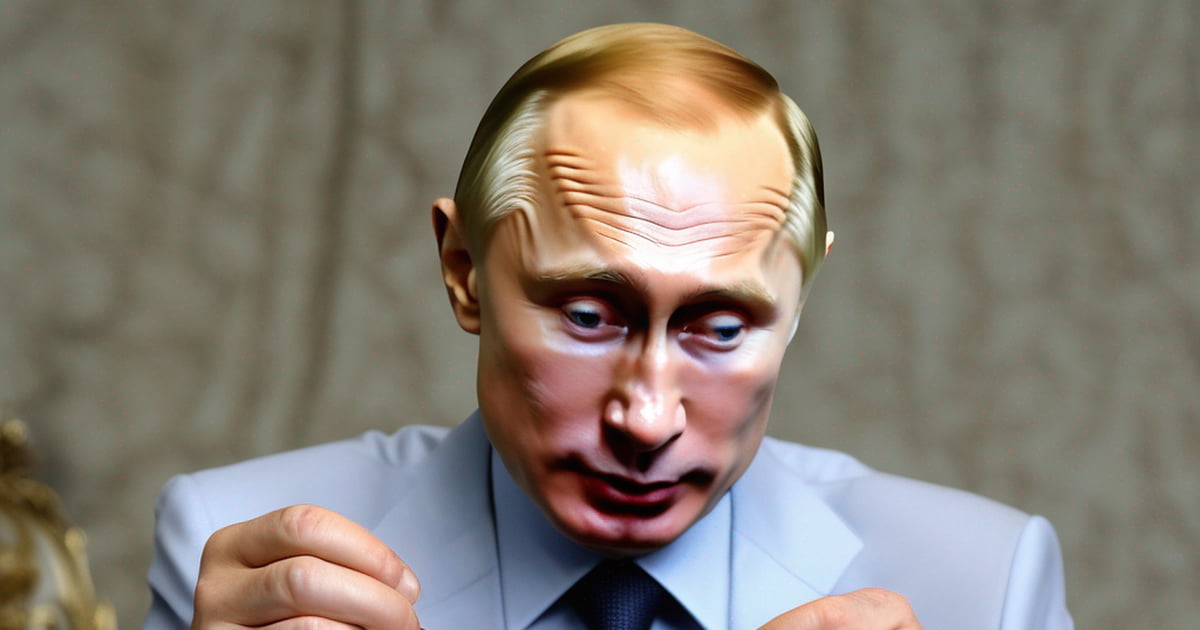 Putin Eating Pudding - 9GAG