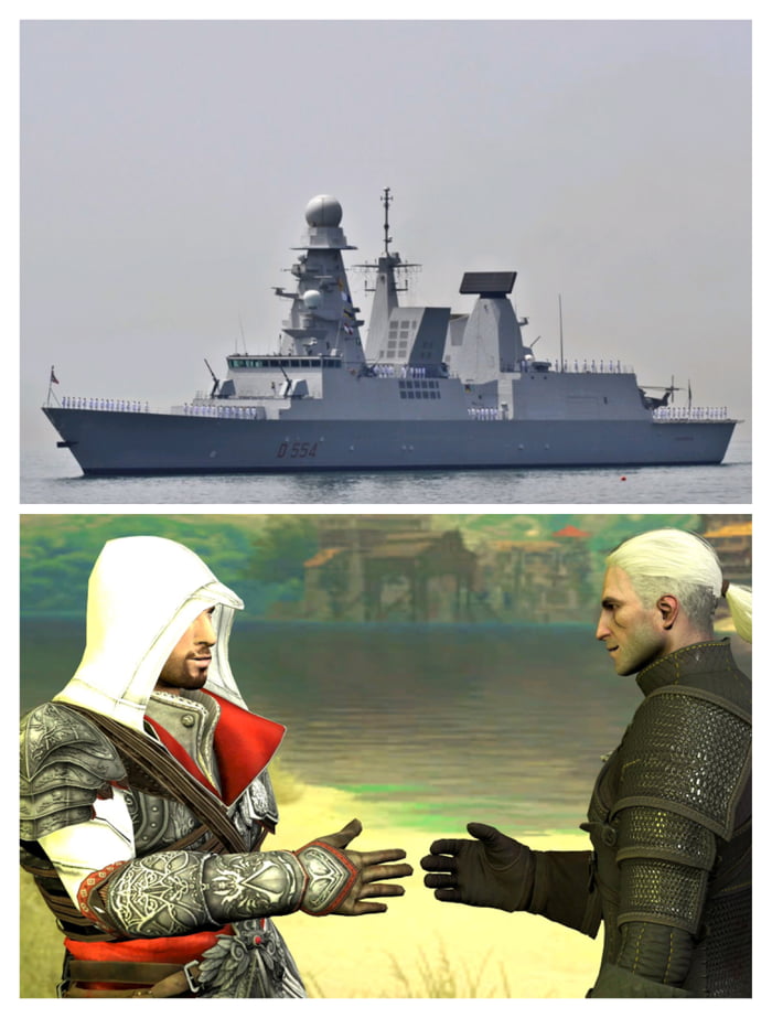 Italy sent one of its destroyers to help Poland friends to safeguard ...