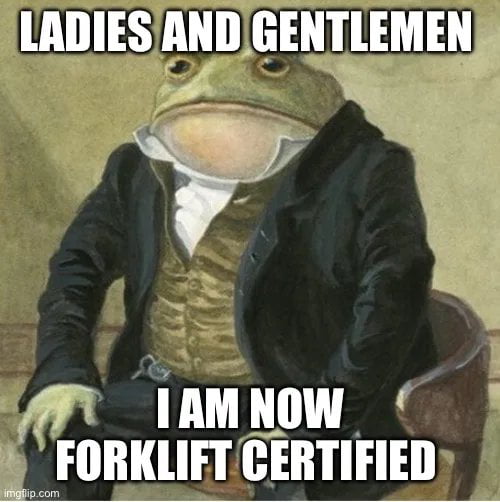 Very Forklift, Much Certified - 9GAG