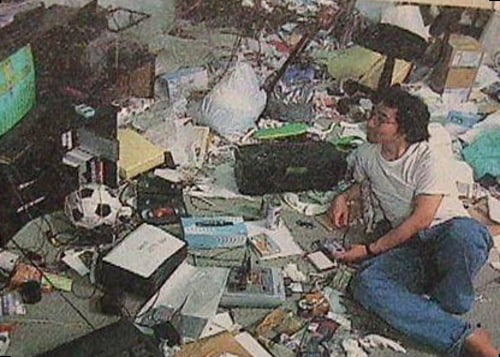 The room of the creator of such anime classics like Yu Yu Hakusho and ...
