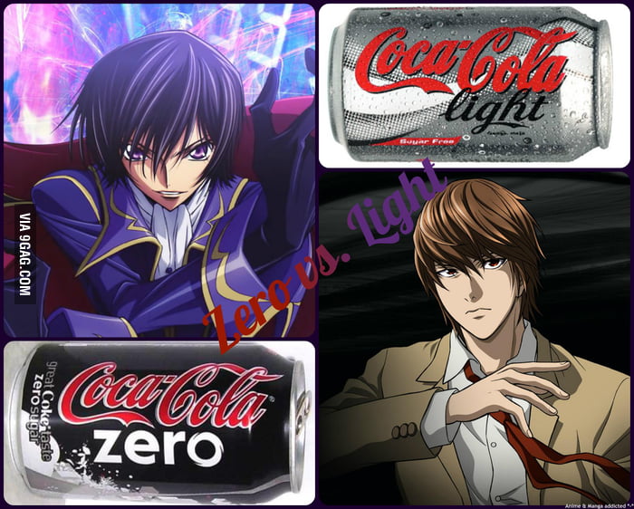 Zero vs. Light? :) - 9GAG