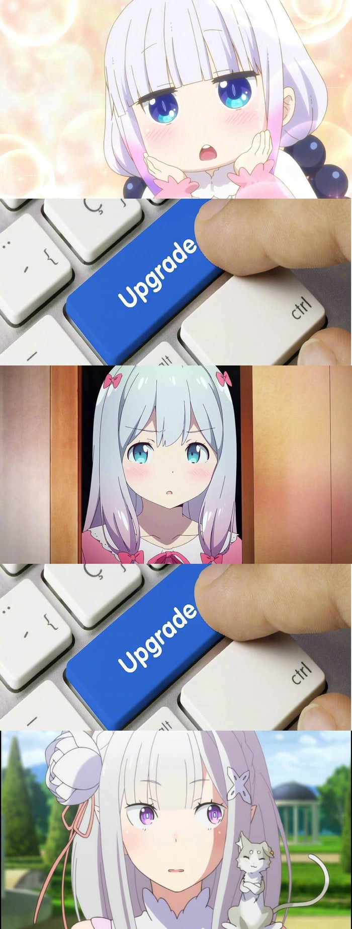 Not sure if upgrade or downgrade... - 9GAG