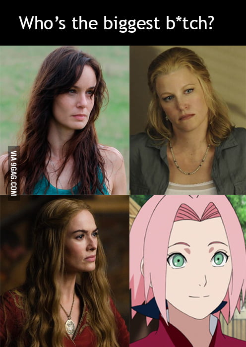 Who is the biggest b*tch? - 9GAG