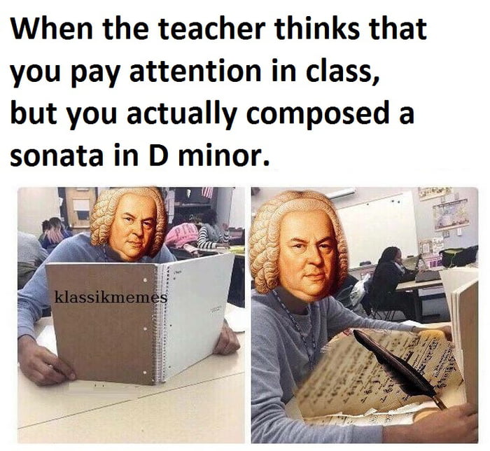 Classic Bach - 9GAG