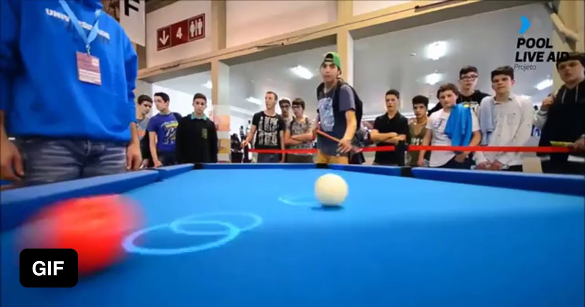 Pool Table With An Augmented Trajectory - 9GAG