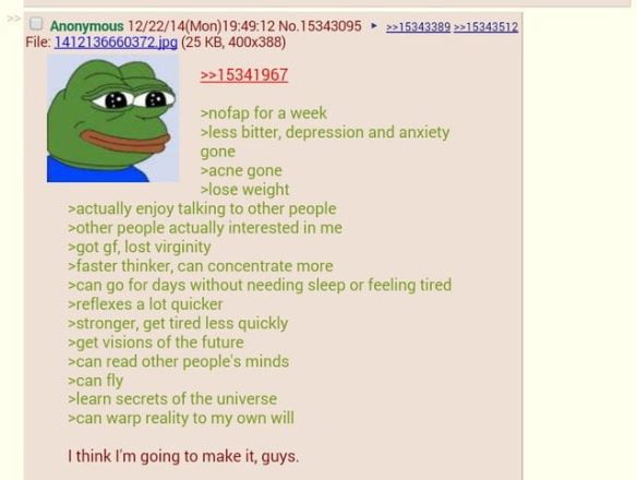 NoFap results after a week - 9GAG