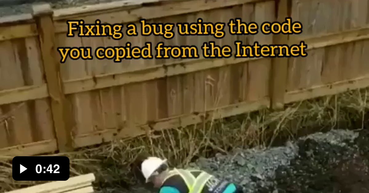 Copying code from the Internet - 9GAG