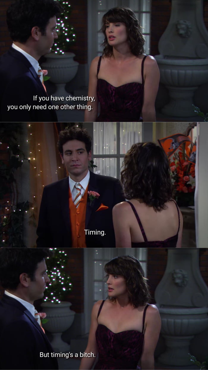 Timing's a b*tch. - 9GAG