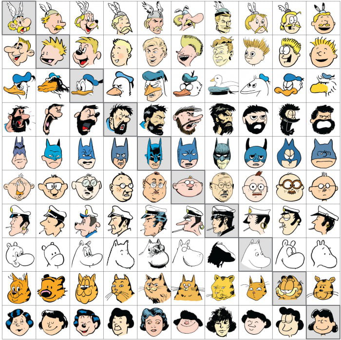 10 Cartoonists draw 10 different Cartoon Characters - Thats awesome - 9GAG