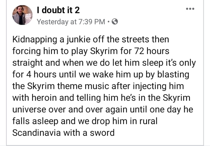 Skyrim music intensifies - 9GAG