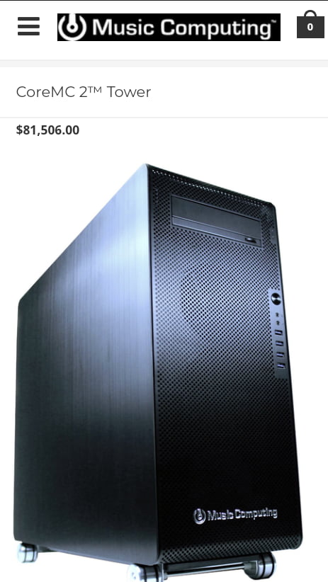 This is what performance looks like.For only $81500 you get 2 Intel ...