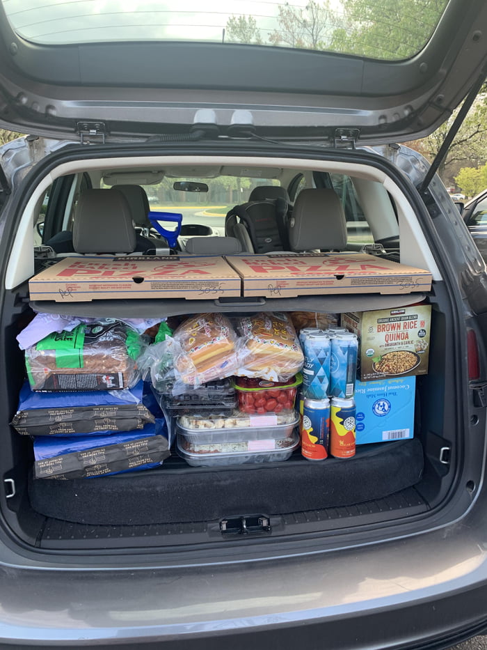 The sense of accomplishment that comes with a perfectly packed trunk ...