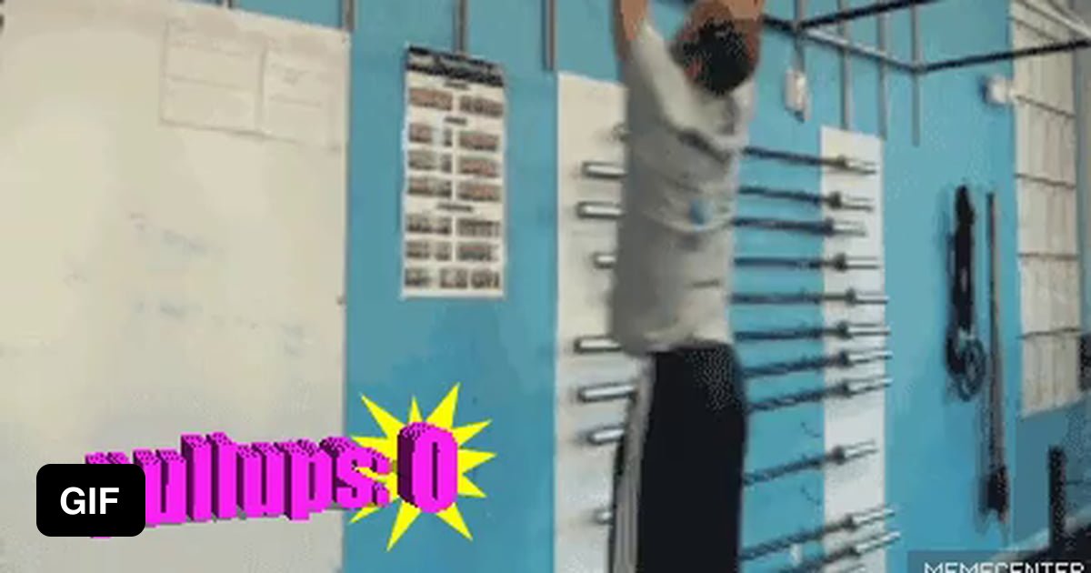 Crossfitter attempts 100 pull-ups! Amazing! - 9GAG