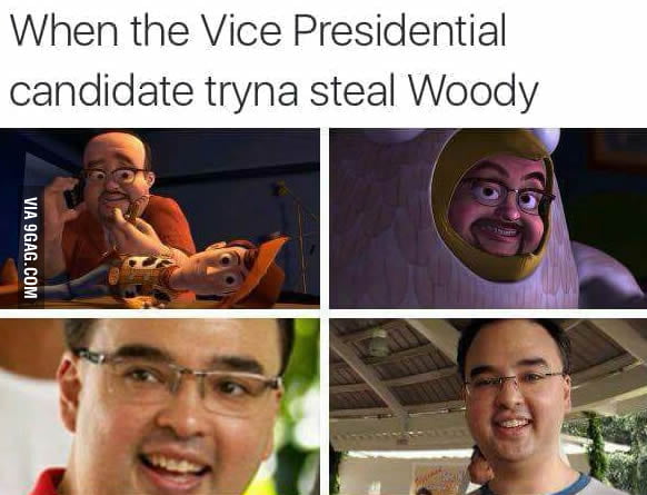 He can steal my Woody anytime (Alan Peter Cayetano) - 9GAG