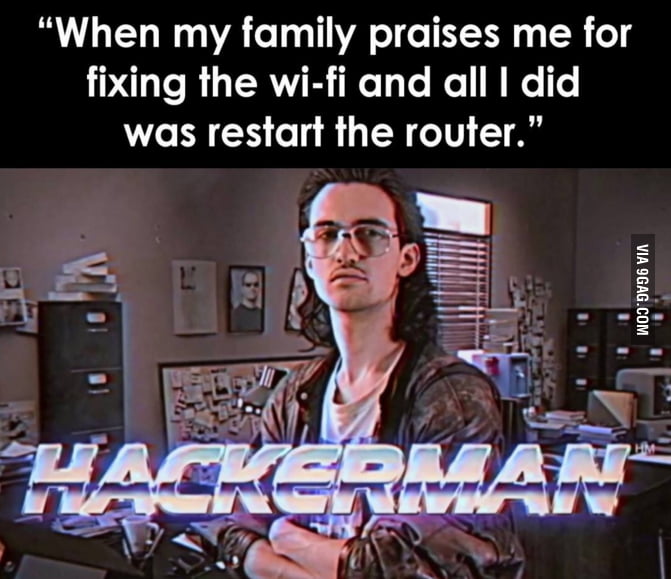 Hackerman - 9GAG
