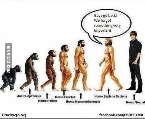 Homo... Uhmmm.. Errrrr.. - 9GAG