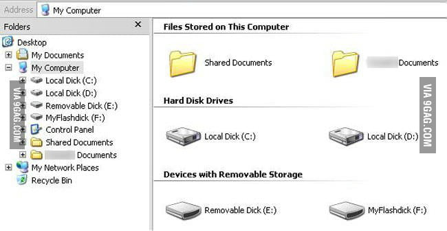 Good names for hard drive.. - 9GAG