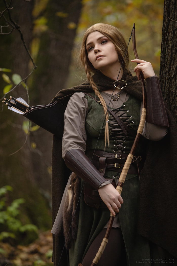 Milva from the Witcher books cosplay by Felora - 9GAG