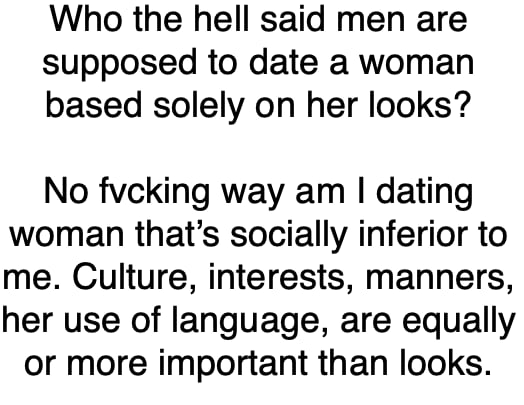 Hypergamy is also a male thing, ladies - 9GAG