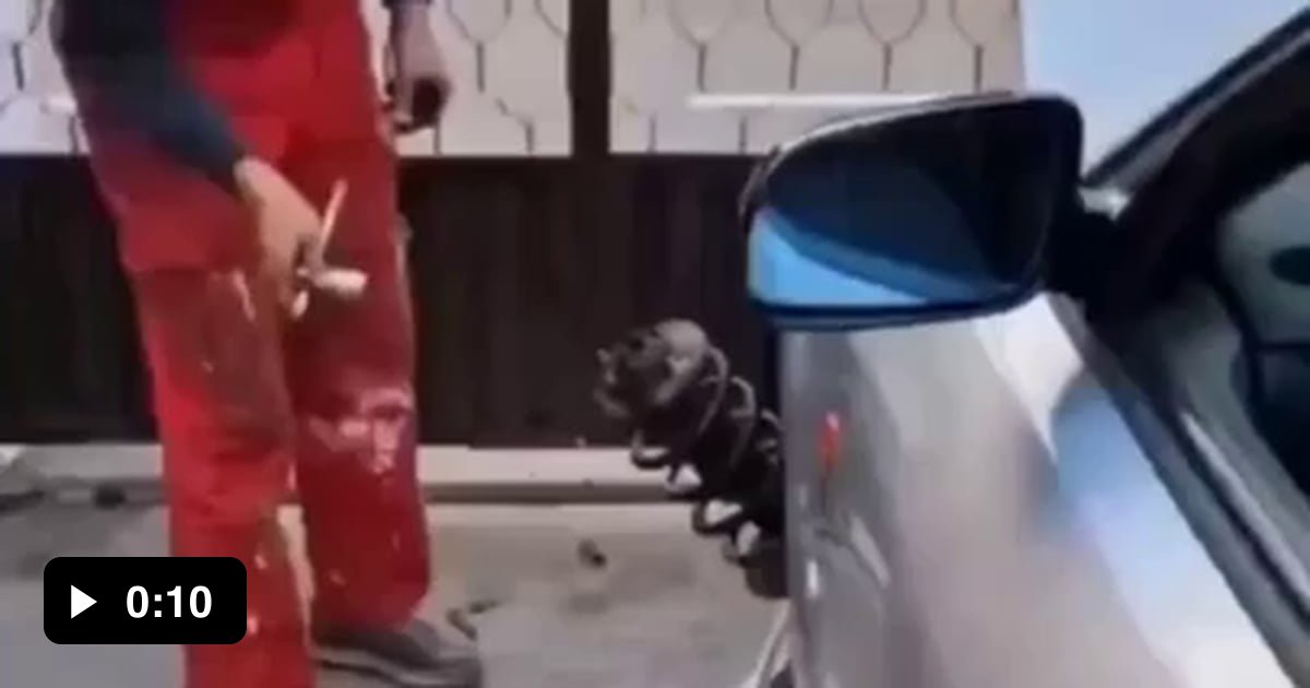 Releasing tension from a shock absorber - 9GAG