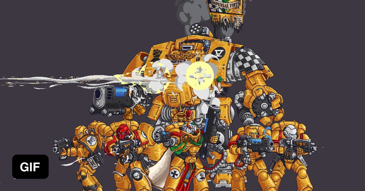 Pixel Imperial Fists - 9GAG