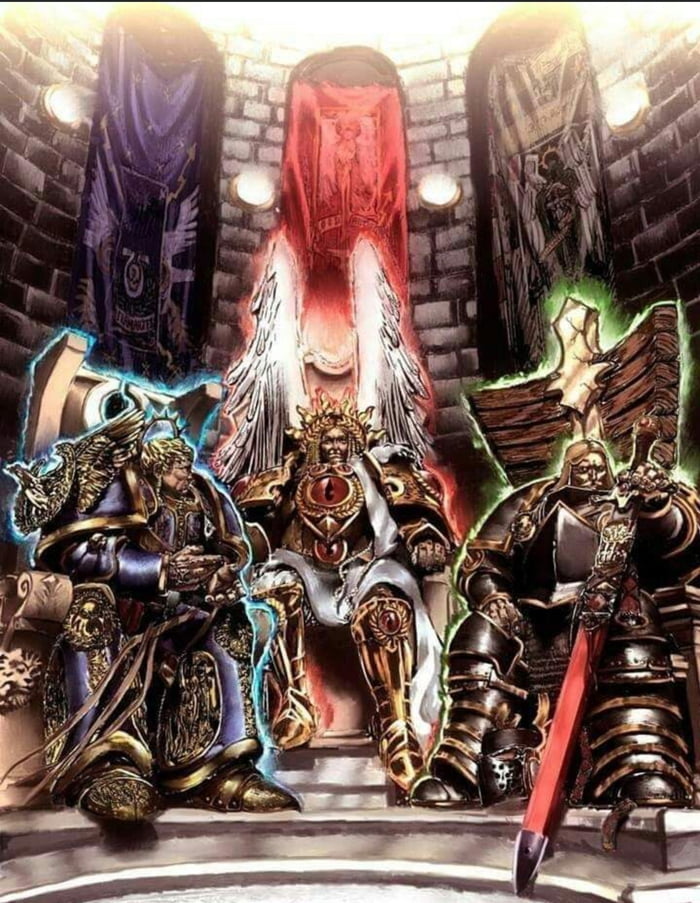 Honestly, with the Sanguinius as the overall leader, Guiliman as the ...