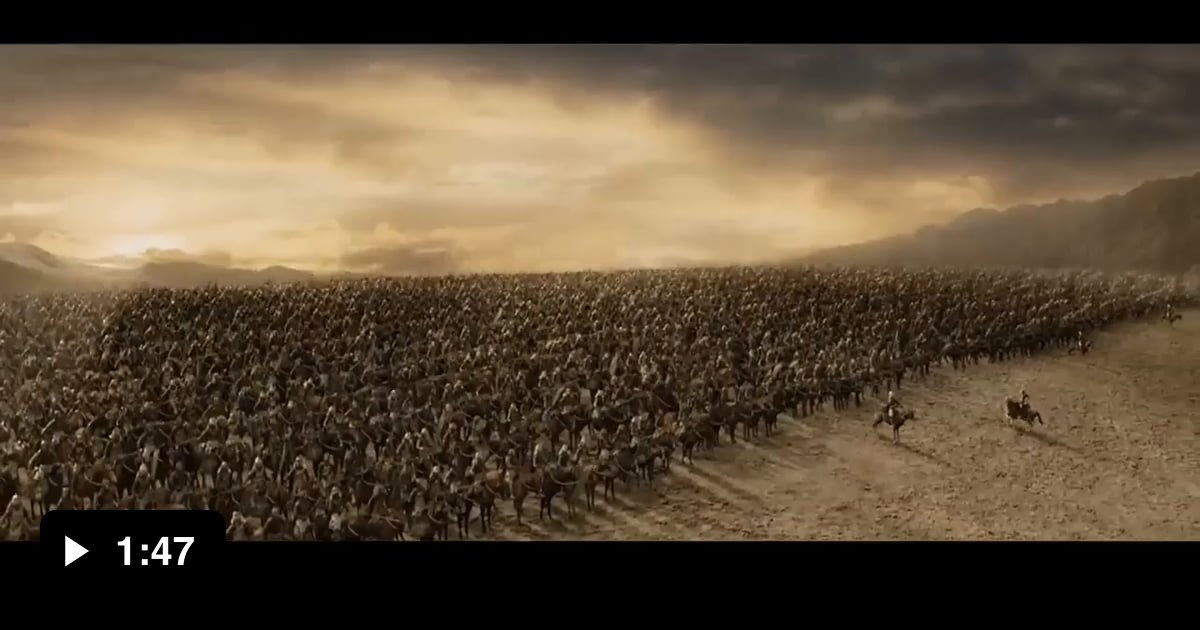 Producers: Hey, Peter. How epic are you going to make the charge? Peter ...