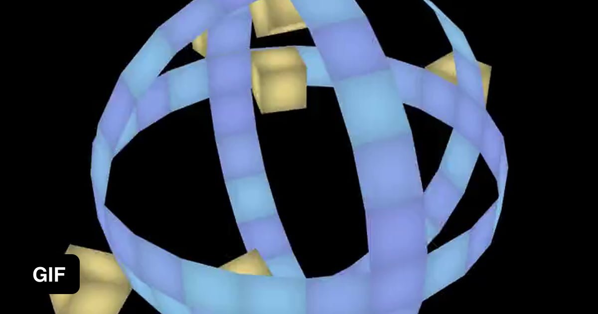 Six cubes on a sphere Pure CSS Animation by Amit Sheen - 9GAG