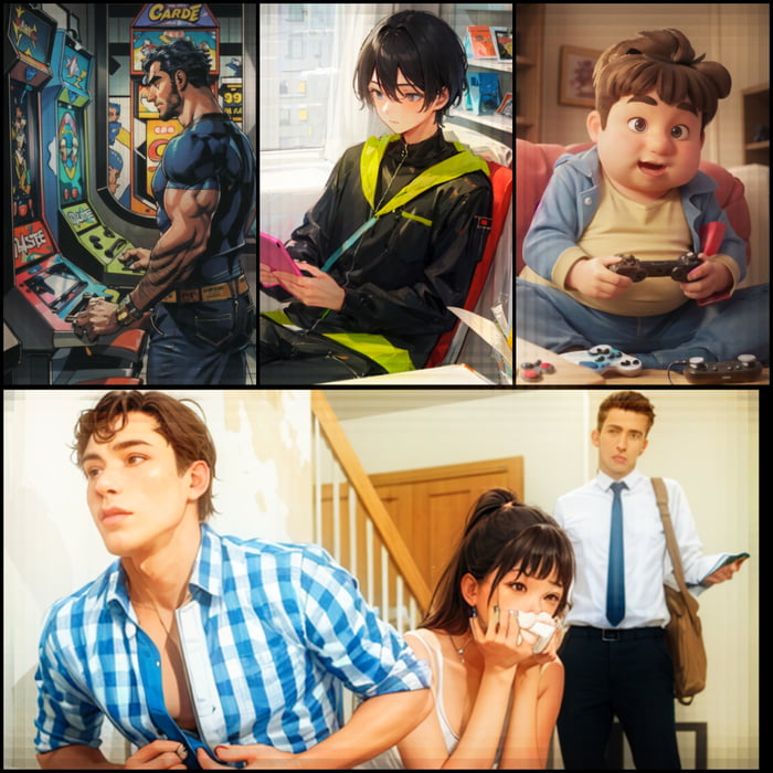 Guys playing games. - 9GAG