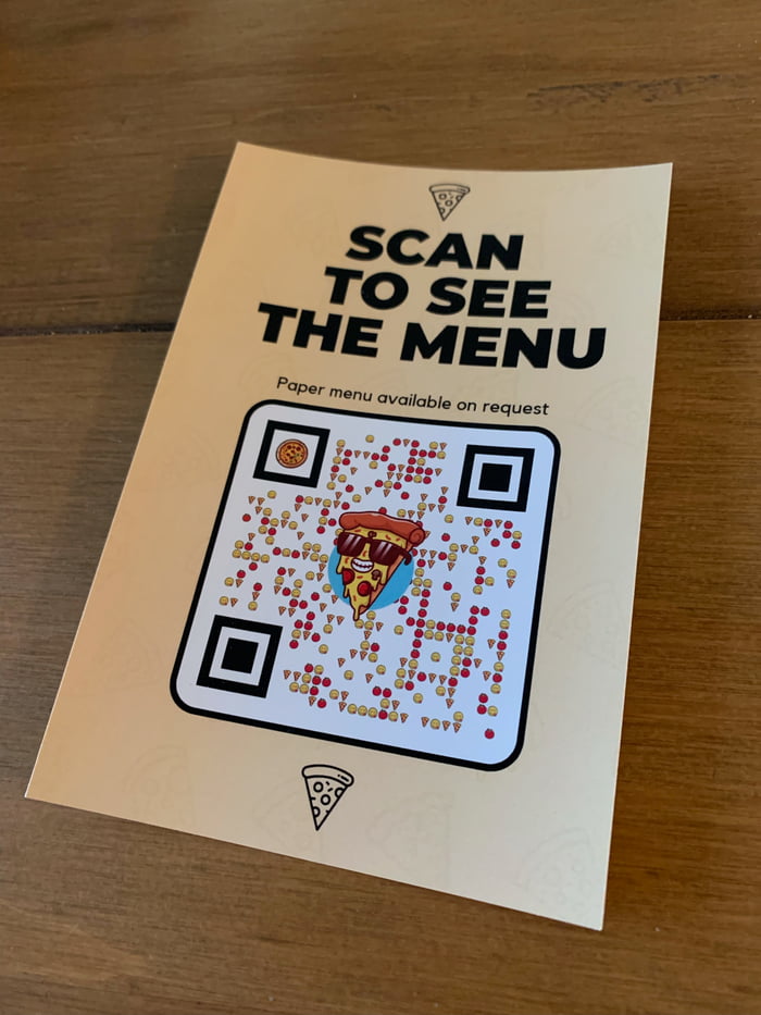 Revamping Menus with Branded QR Codes, Your Thoughts? - 9GAG