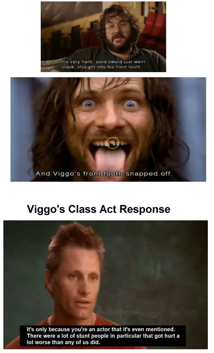 Everyone knows about Viggo's broken toe, but what about his broken ...