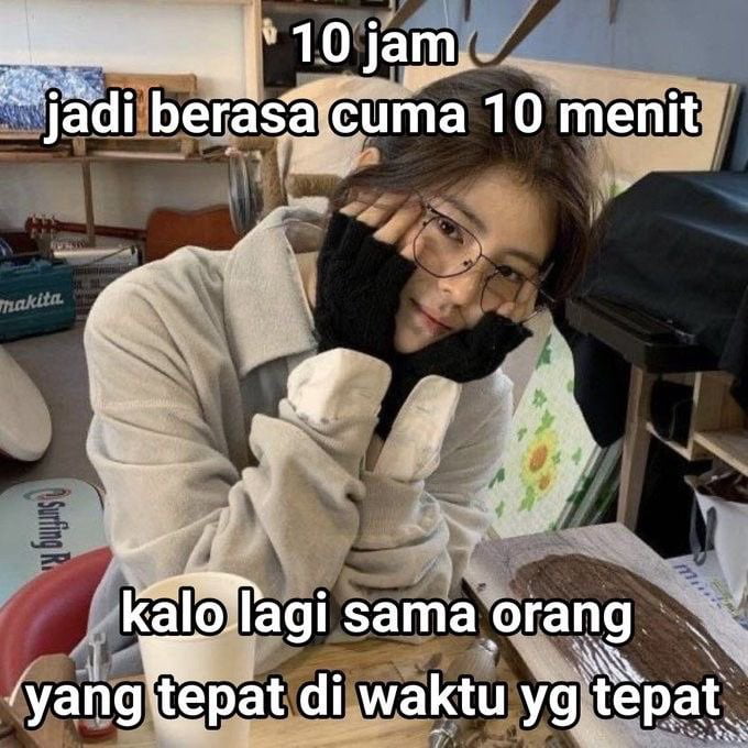 Iya, maennya 10 menit sisanya ketiduran jd gak berasa hahaha - 9GAG