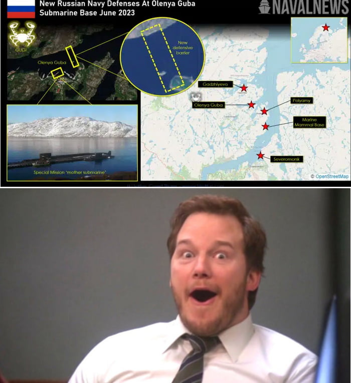 Oahhh! ... would be a shame if someone hits a Nuclear Submarine in Russian Territories, right ...