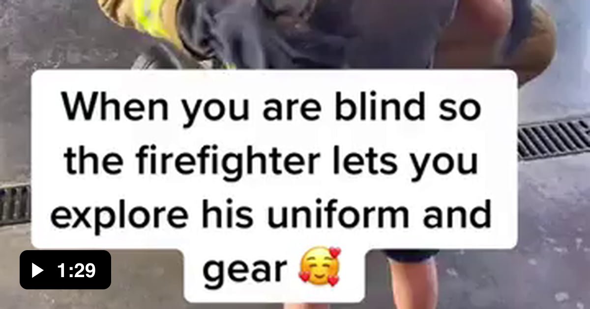 Boy “Sees” A Firefighter For The First Time - 9GAG