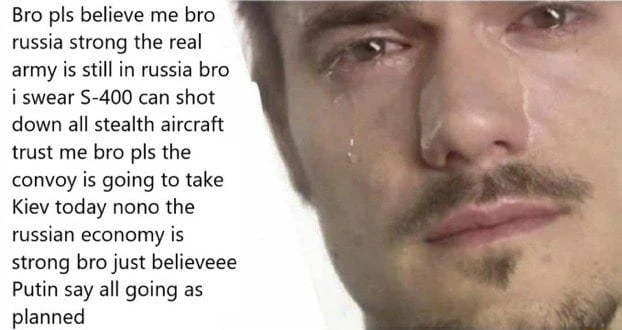 Pro Russian bot be like: - 9GAG