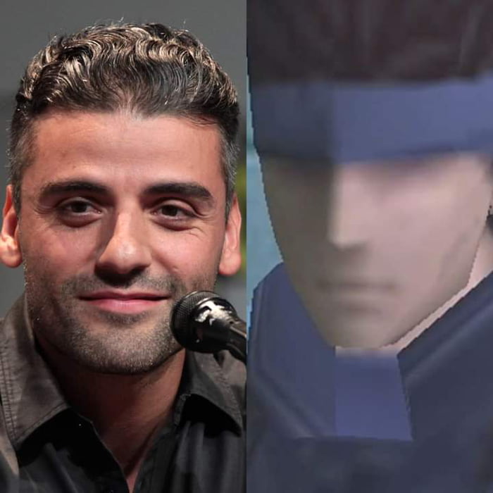 Why is Oscar Issac playing solid snake when he looks nothing like it ...