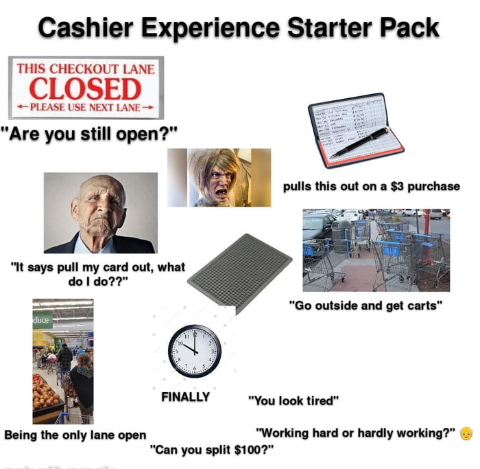 Cashier Experience Starter Pack - 9GAG