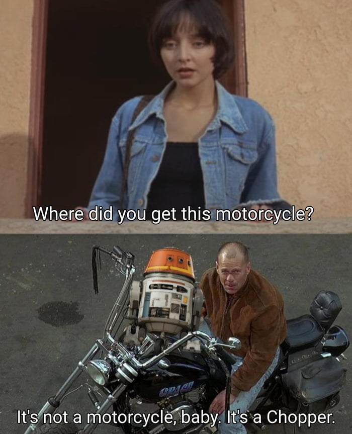 It's a Chopper - 9GAG