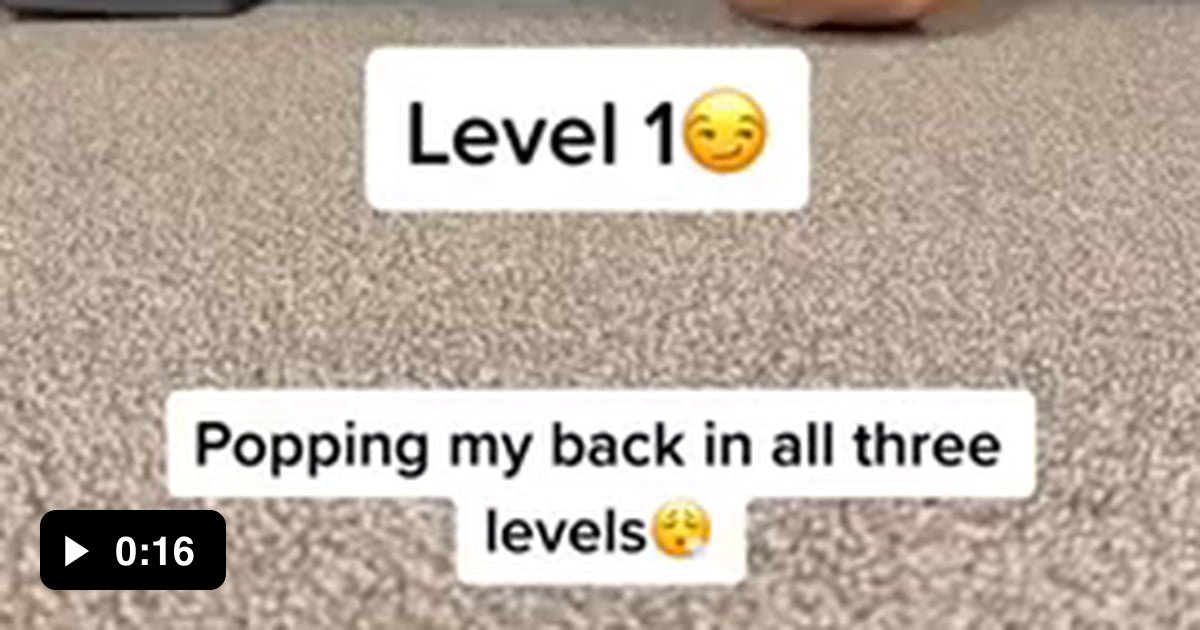 Back popping.. - 9GAG