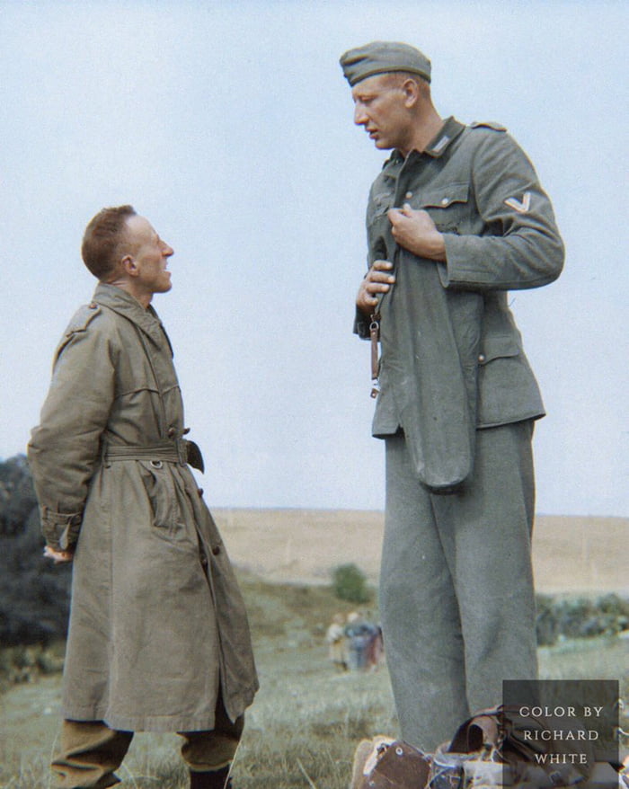 The tallest soldier to fight in World War 2, German soldier Jakob ...