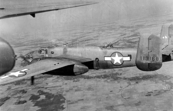A B-25C of the 490th Bomb Squadron, Nicknamed the "Burma Bridge Busters ...