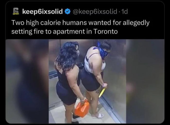 High calorie humans - 9GAG