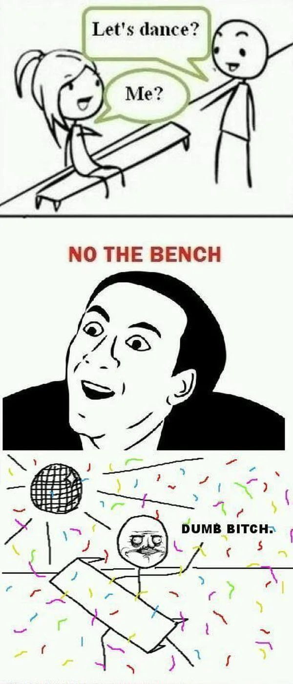 Le bench is good. - 9GAG