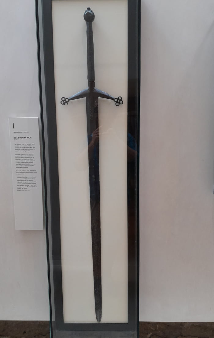 Claymore from the 16th century. This design of the hilt is typical for ...