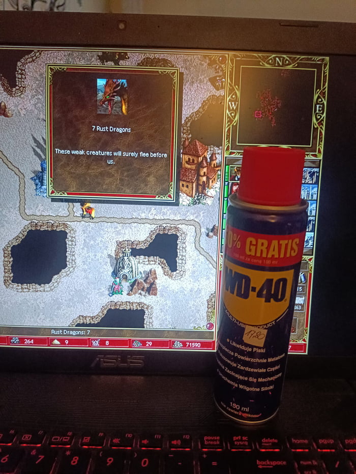 Best way to deal with rust dragons - 9GAG