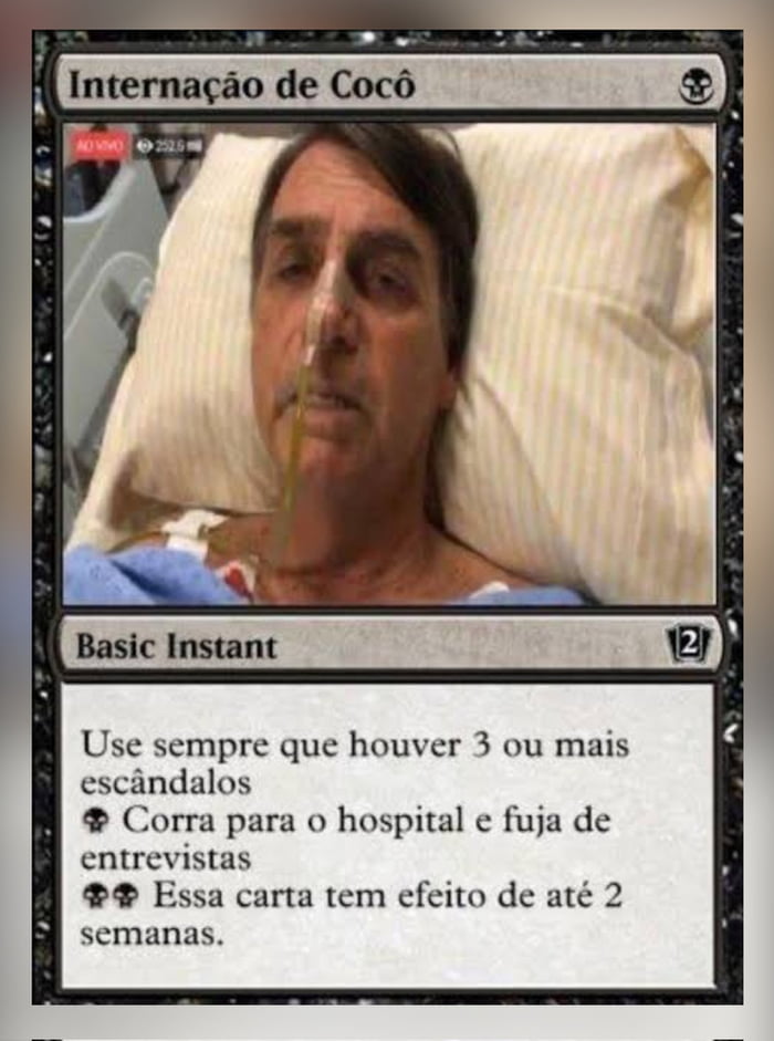 Meu deck é baseado nessa carta. - 9GAG