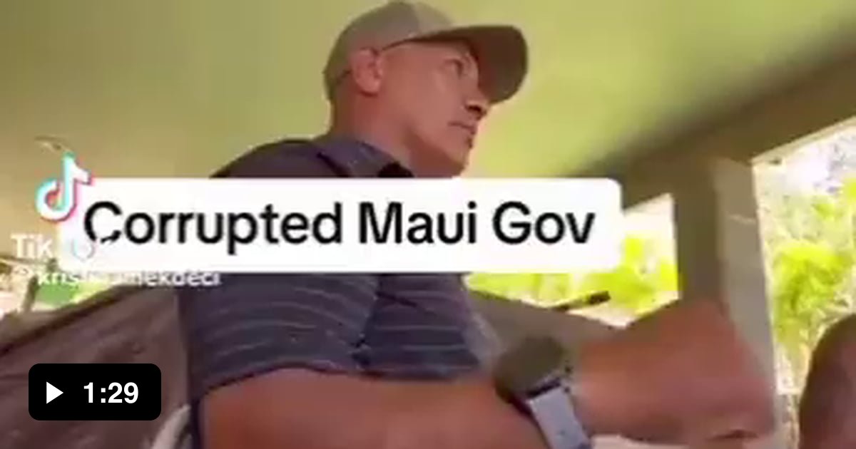 Maui resident discusses a meeting between the Hawaii governor and land ...