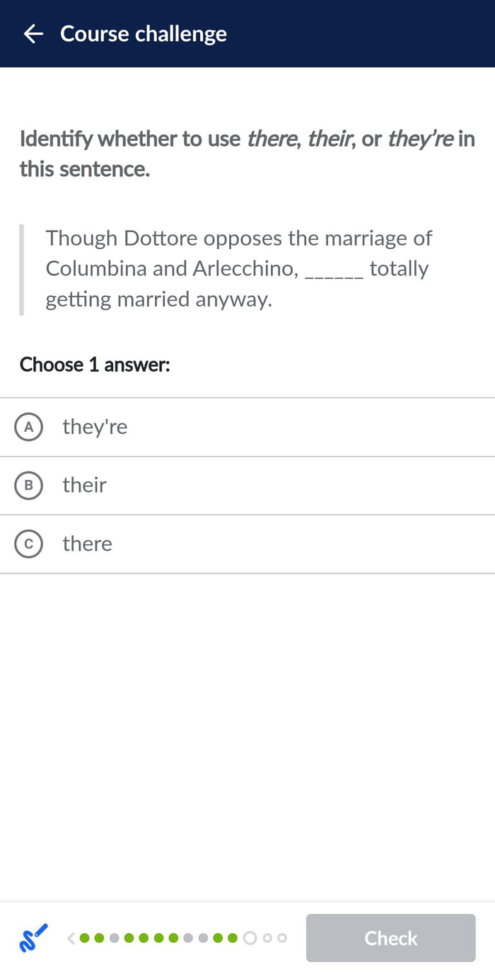 Saw this while doing a Khan Academy quiz lol - 9GAG