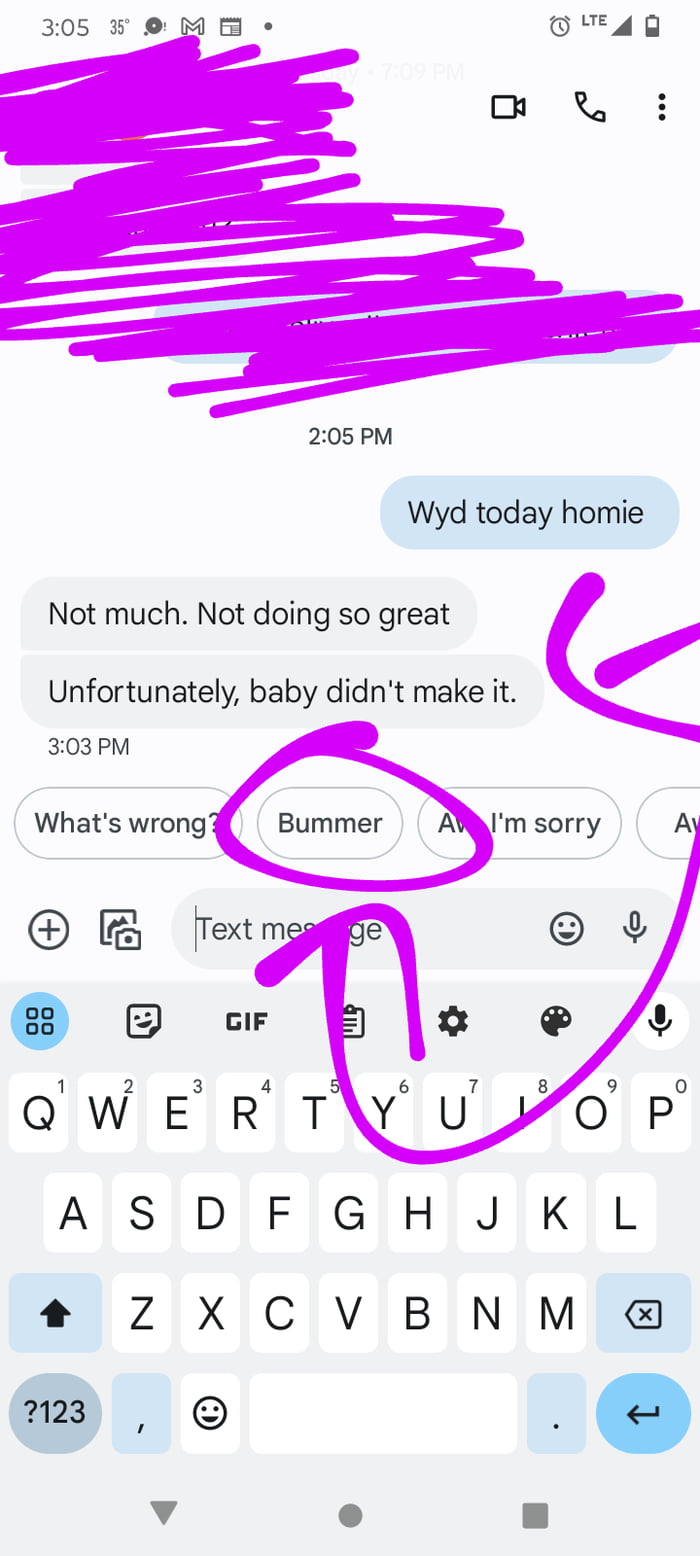 Yo, Gboard, wtf dude? - 9GAG